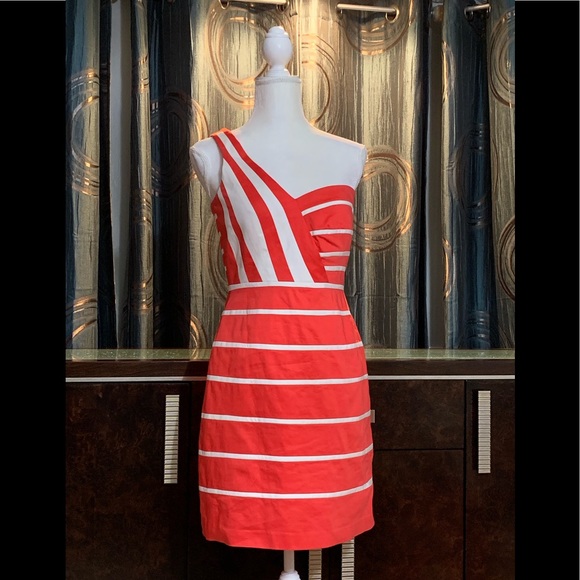 Gianni Bini | Dresses | Gianni Bini One Shoulder Scarlett Dress | Poshmark